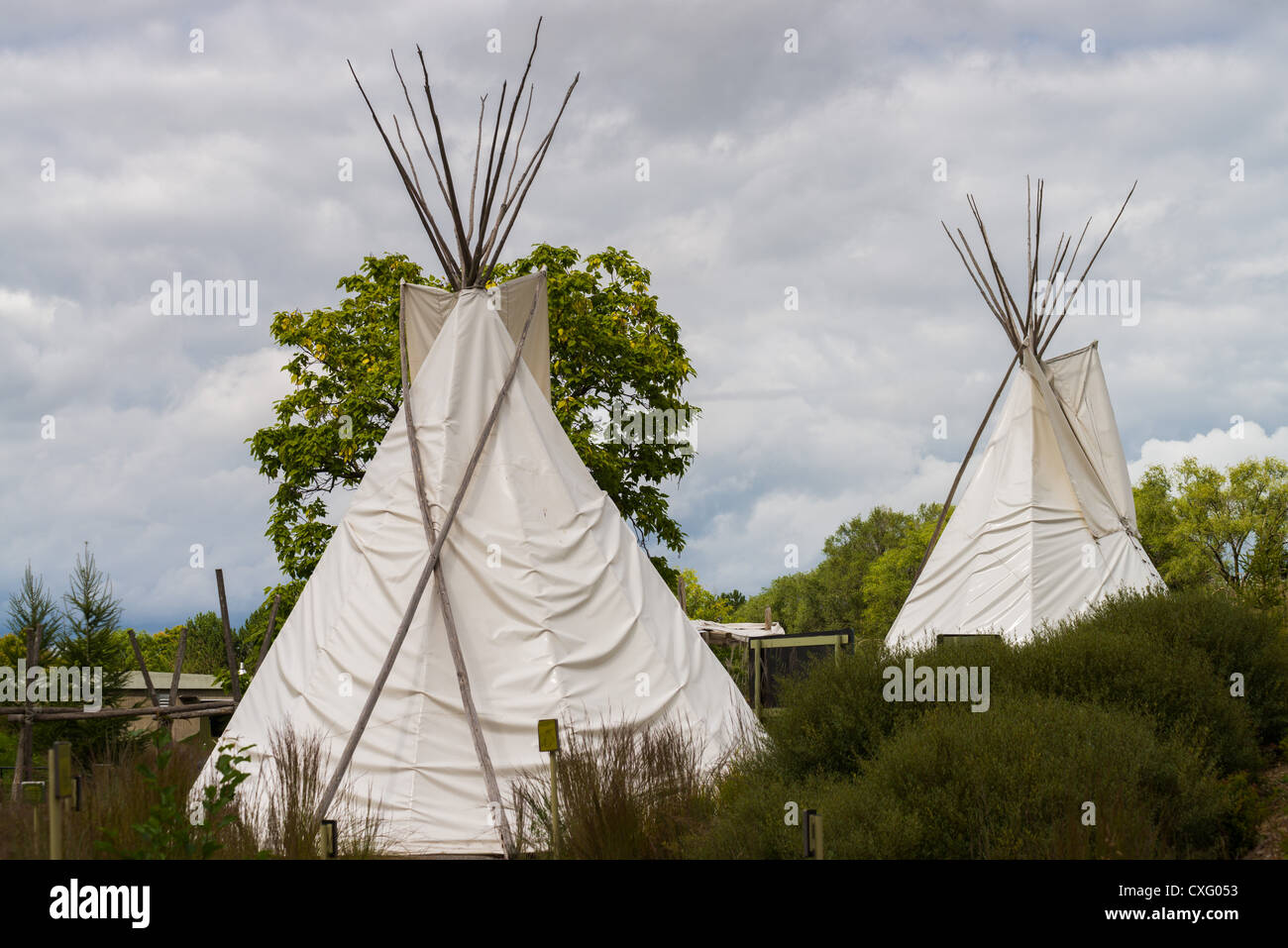 The tepees hi-res stock photography and images - Alamy