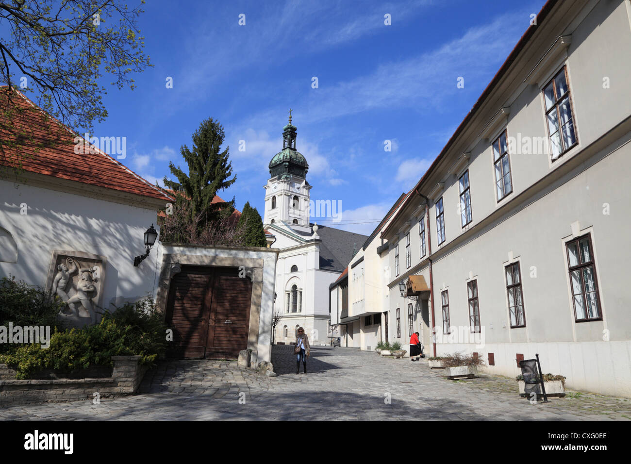 Gyor historical old town hi-res stock photography and images - Alamy