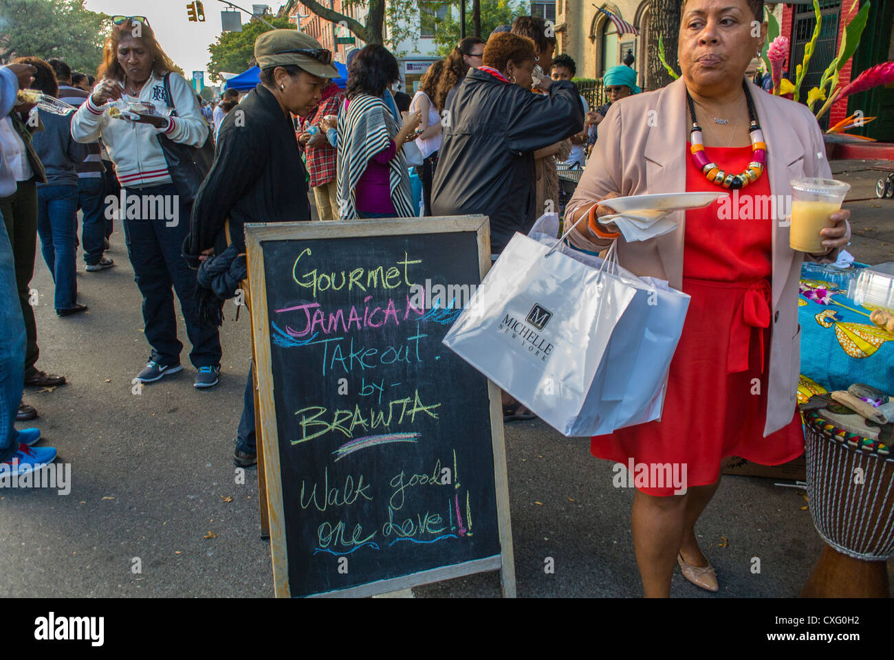 African food stall usa hi-res stock photography and images - Alamy