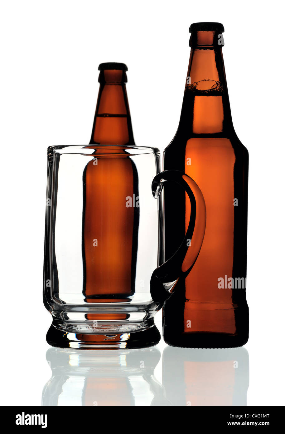 Glass transparent bottles hi-res stock photography and images - Alamy