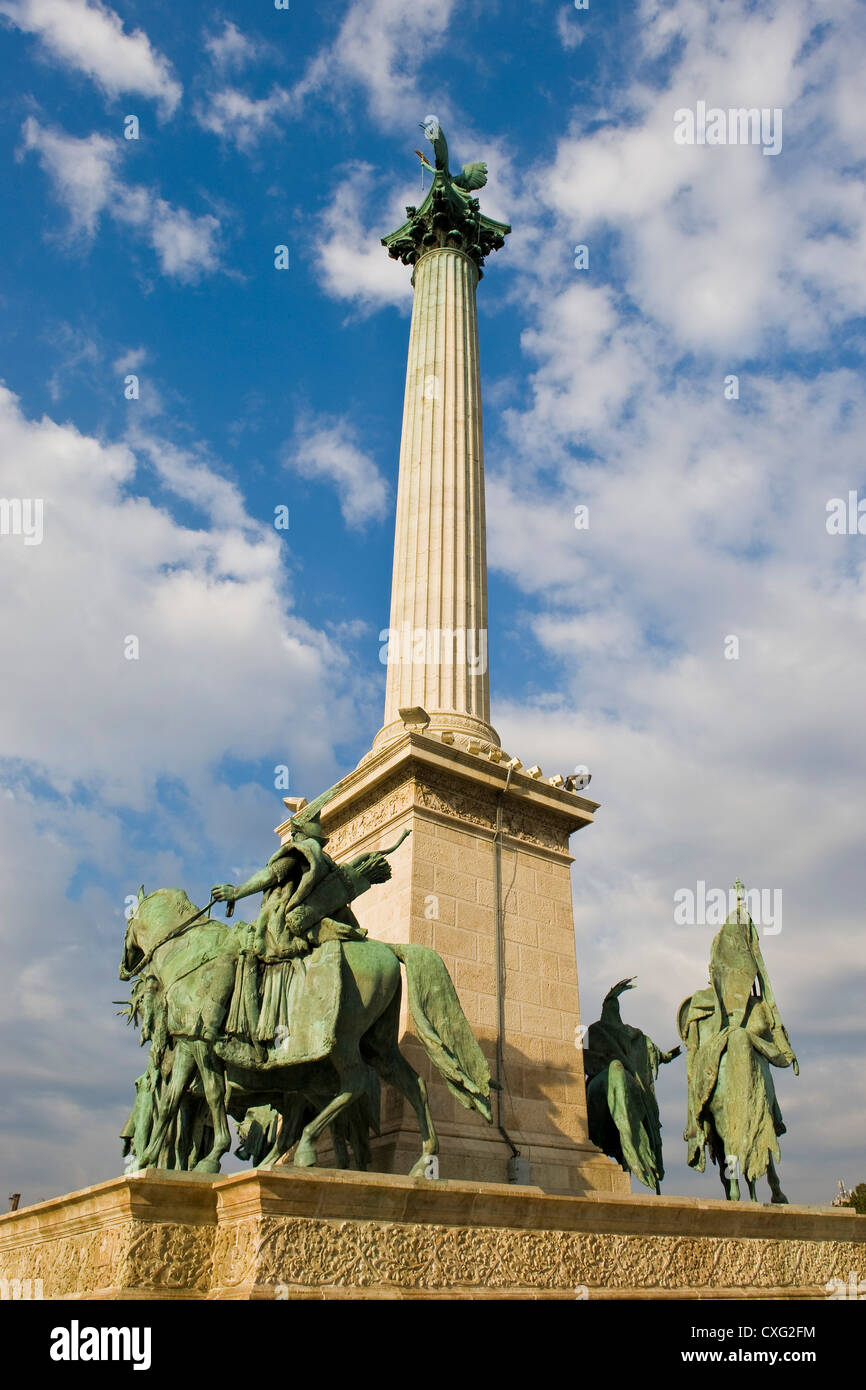 Hungary, Budapest, Heroes' square, Hosok tere Stock Photo - Alamy