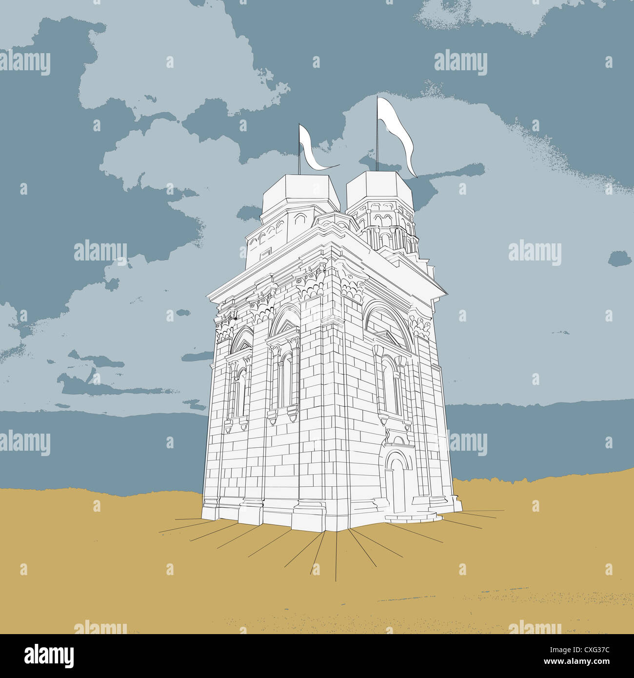 Fantasy White Tower