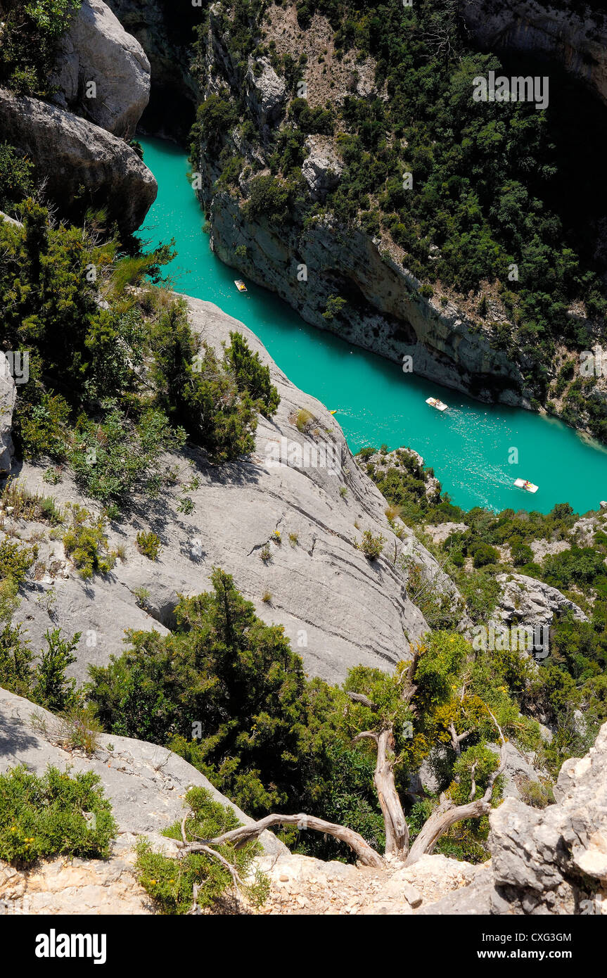 Canyon of the Verdon River, Verdon Regional Natural Park, Provence ...