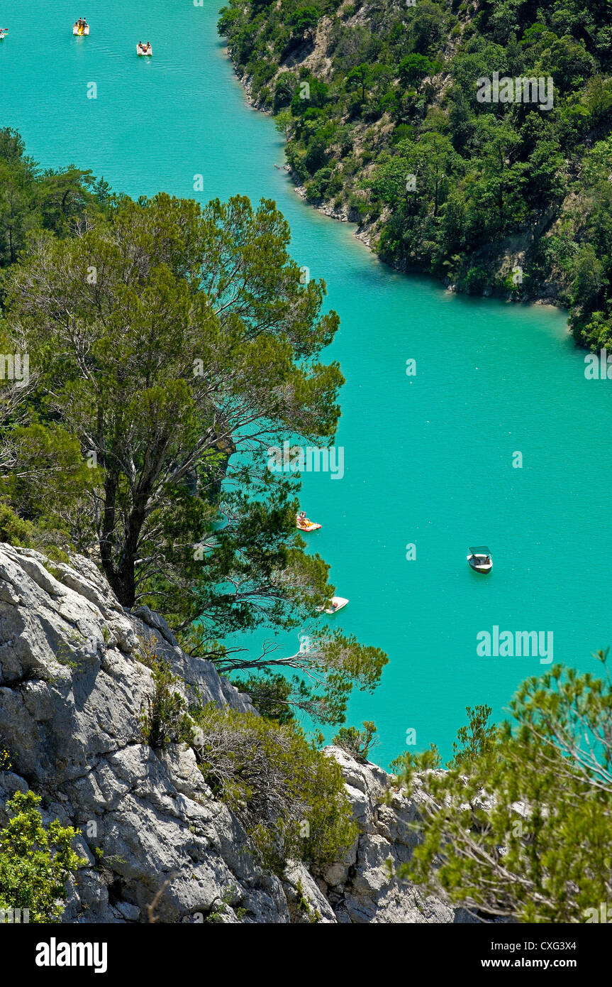 Canyon of the Verdon River, Verdon Regional Natural Park, Provence ...
