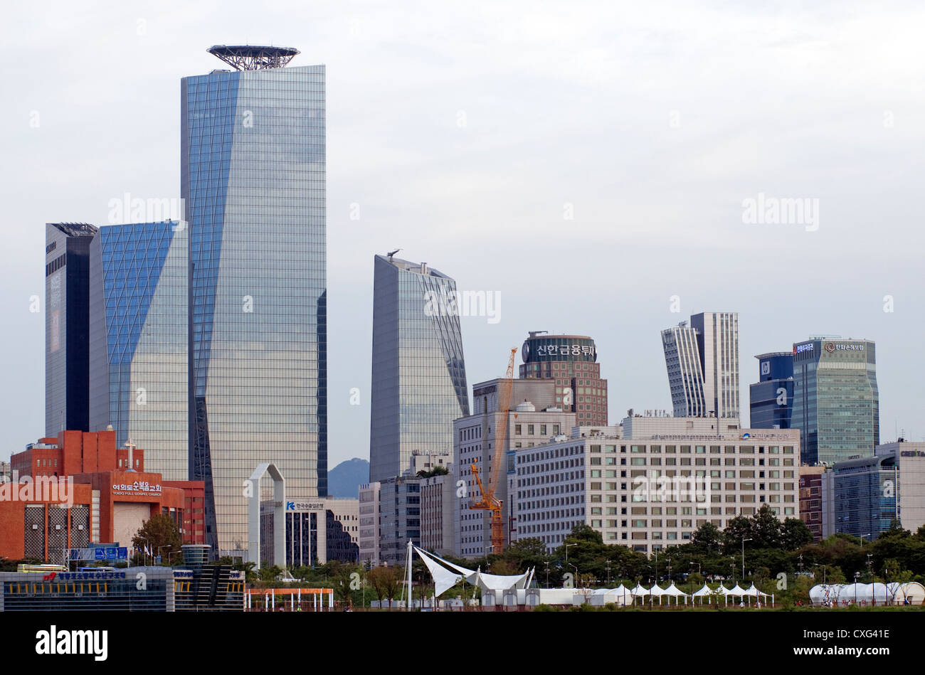 New office high rise buildings, Seoul, Korea Stock Photo - Alamy