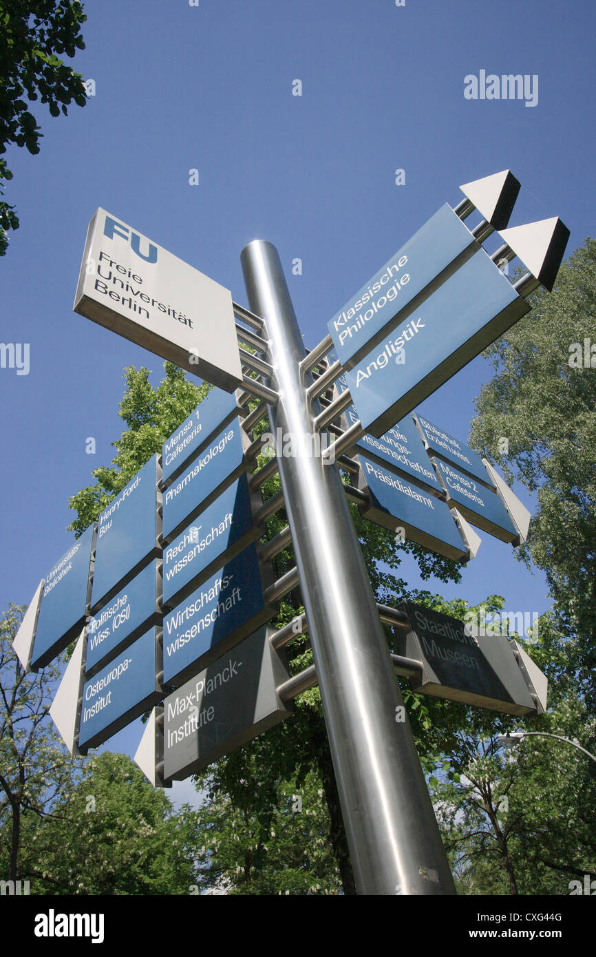 Directory signage hi-res stock photography and images - Alamy