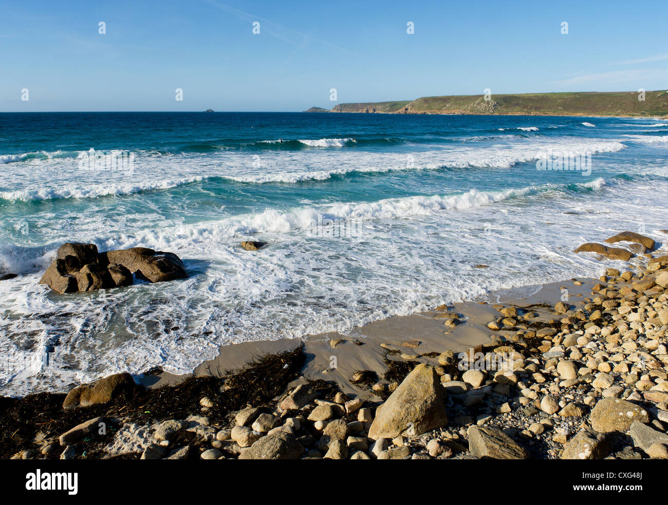 Sennen in Cornwall Stock Photo - Alamy