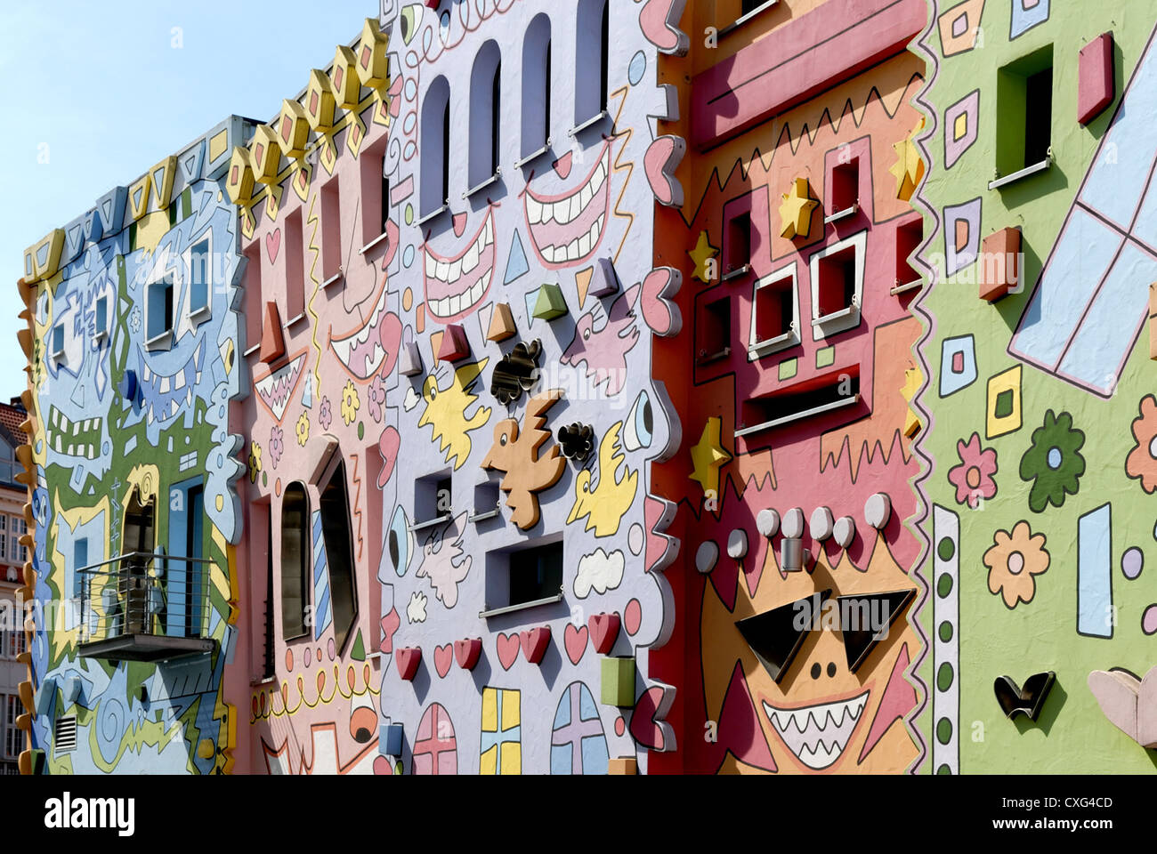 Brunswick, the Happy Rizzi House Stock Photo - Alamy