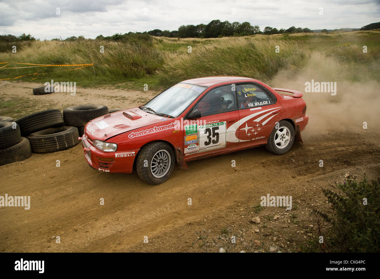 Subaru rally car hi-res stock photography and images - Alamy
