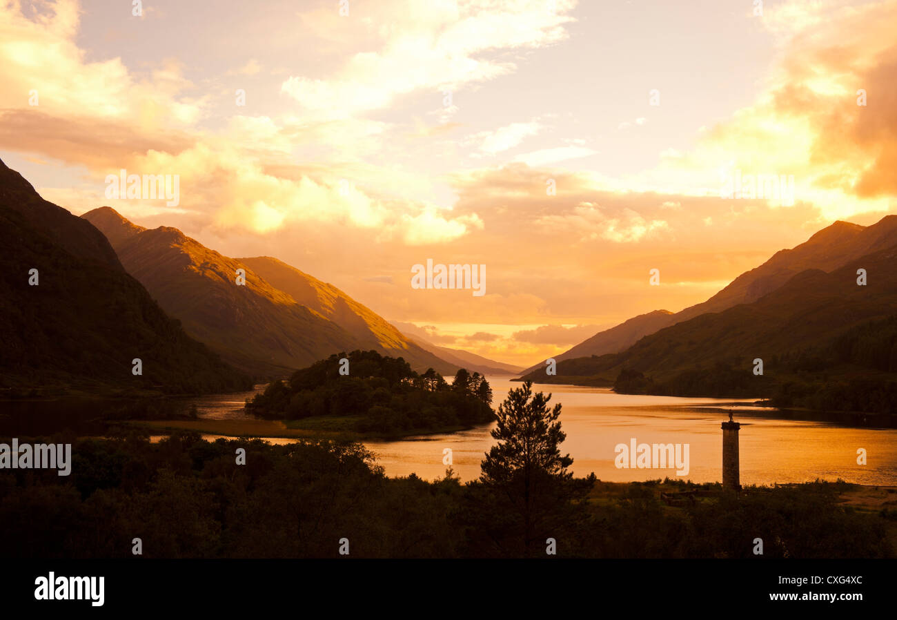 Scottish sunset hi-res stock photography and images - Alamy