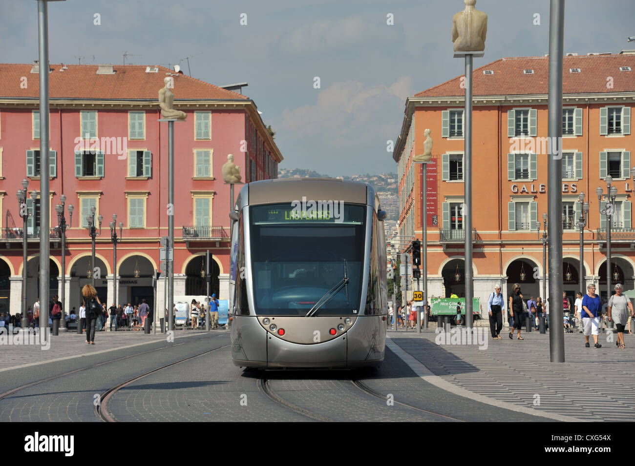 Tram nice france trams hi-res stock photography and images - Alamy