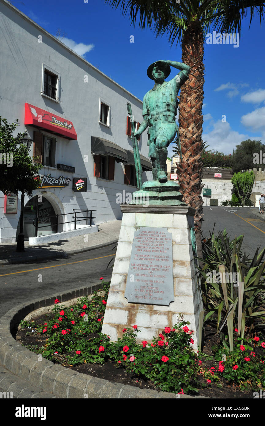 Statue gibraltar hi-res stock photography and images - Alamy