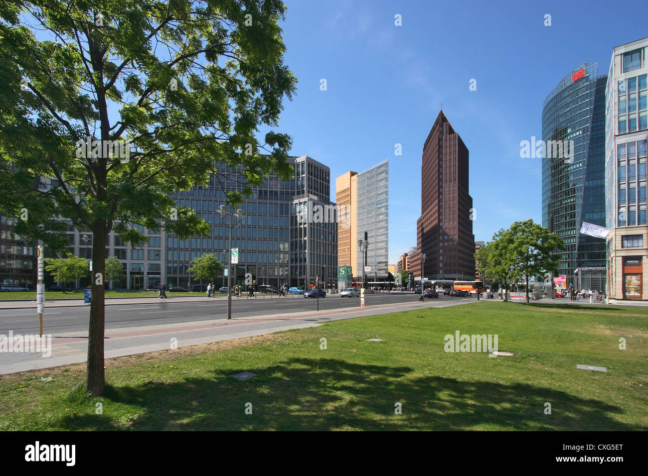 Berlin, Leipziger Platz Stock Photo - Alamy