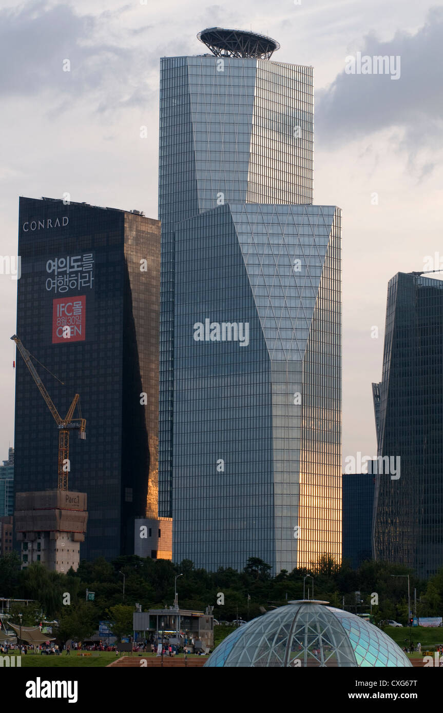 New office high rise buildings, Seoul, Korea Stock Photo - Alamy