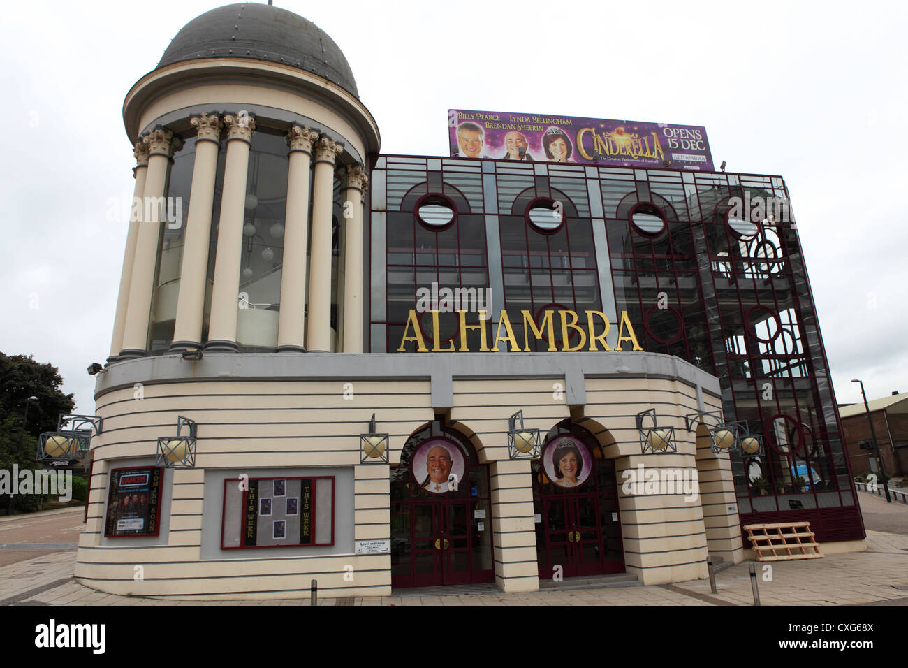 The Alhambra Theatre in Bradford, West Yorkshire, England Stock Photo - Alamy