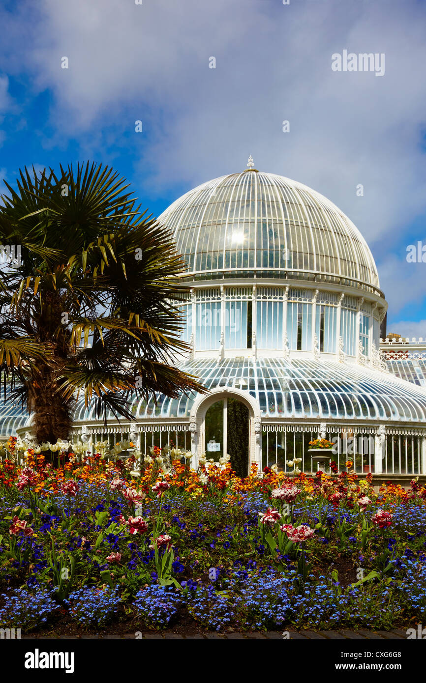 The Palm House at the Botanic Gardens Stock Photo - Alamy
