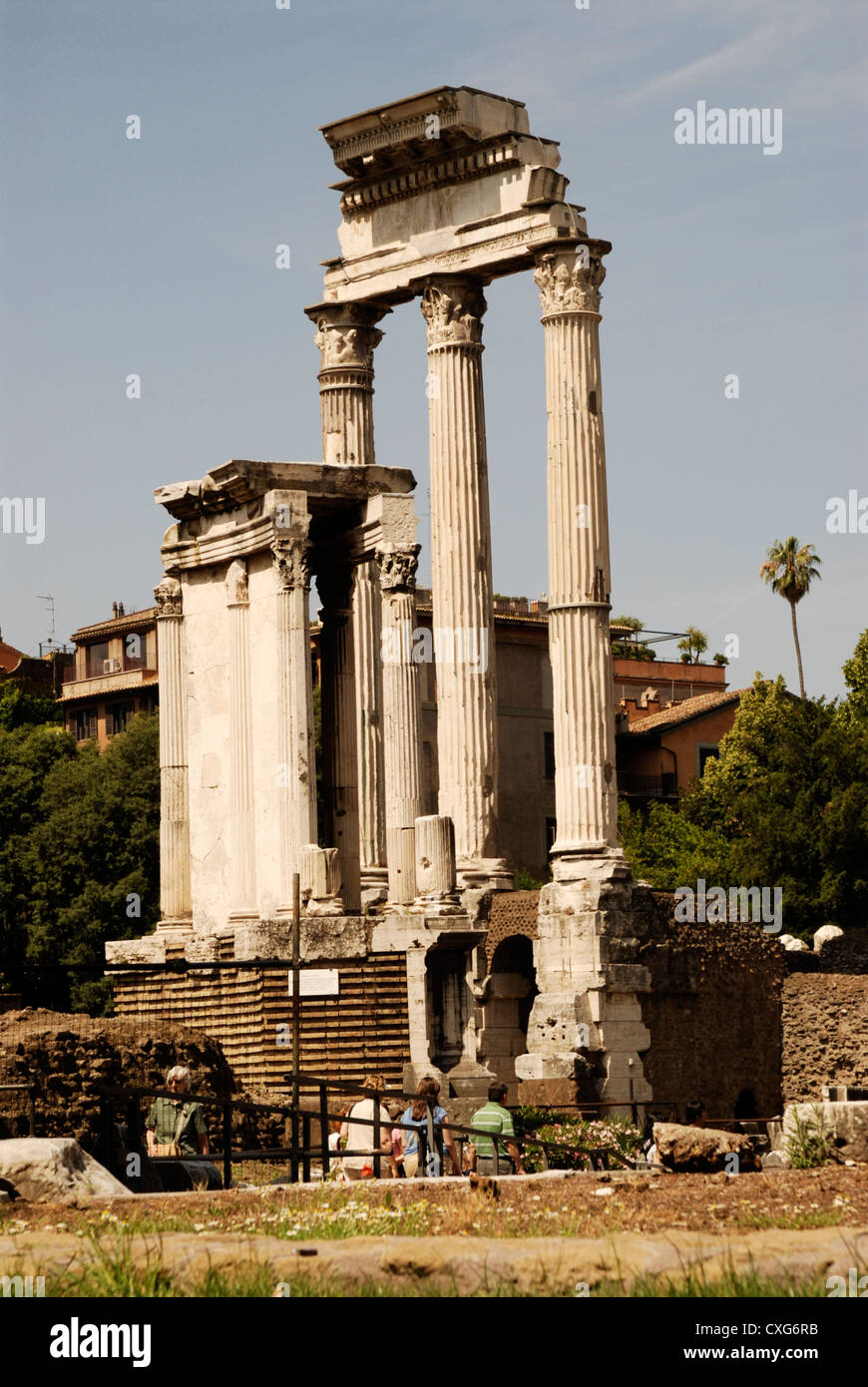 VIEWS OF ANCIENT ROME and the forum Stock Photo - Alamy