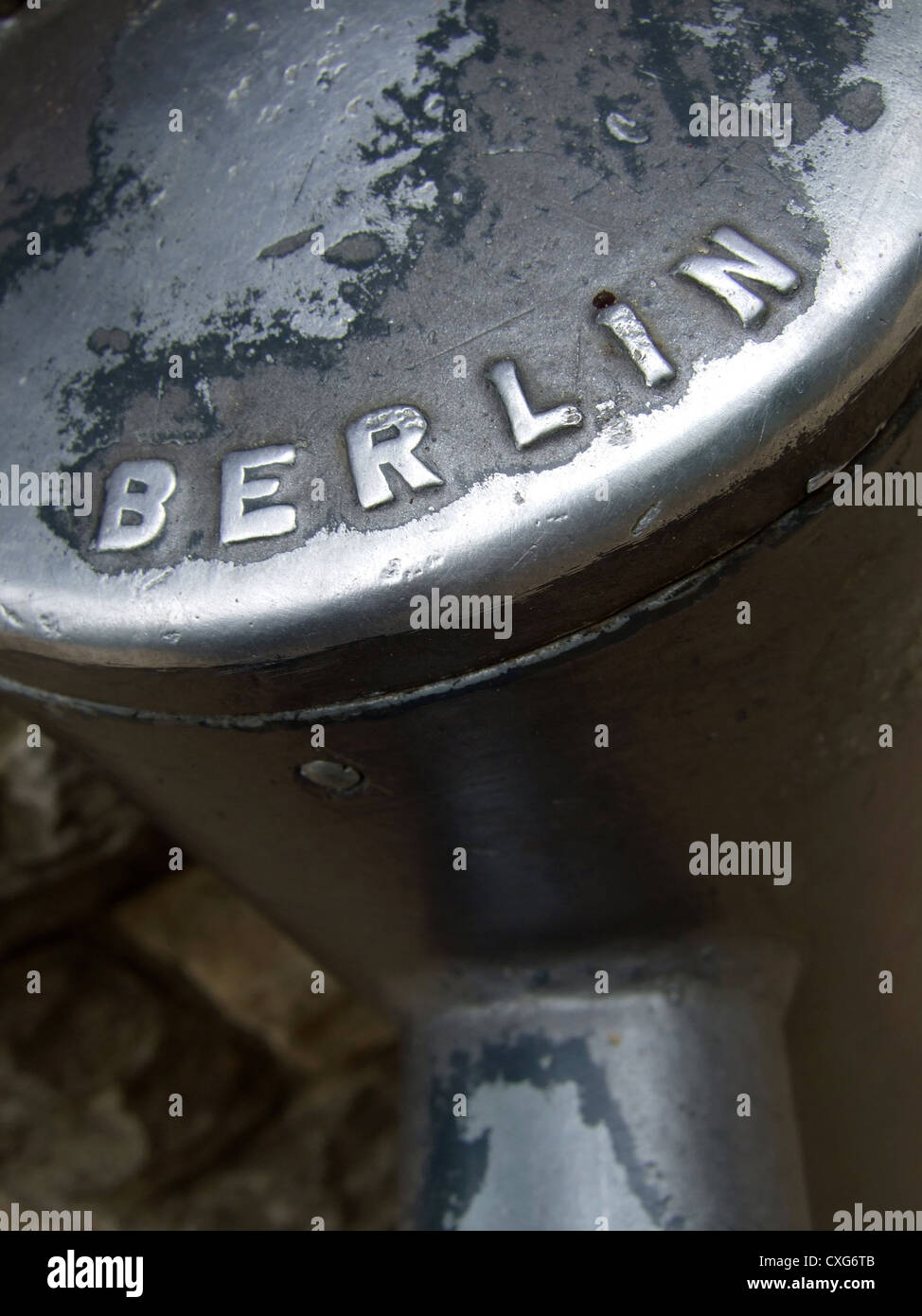 Scuffed Berlin logo Stock Photo - Alamy