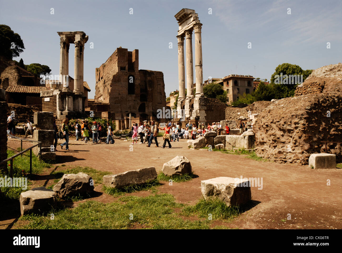VIEWS OF ANCIENT ROME and the forum Stock Photo - Alamy