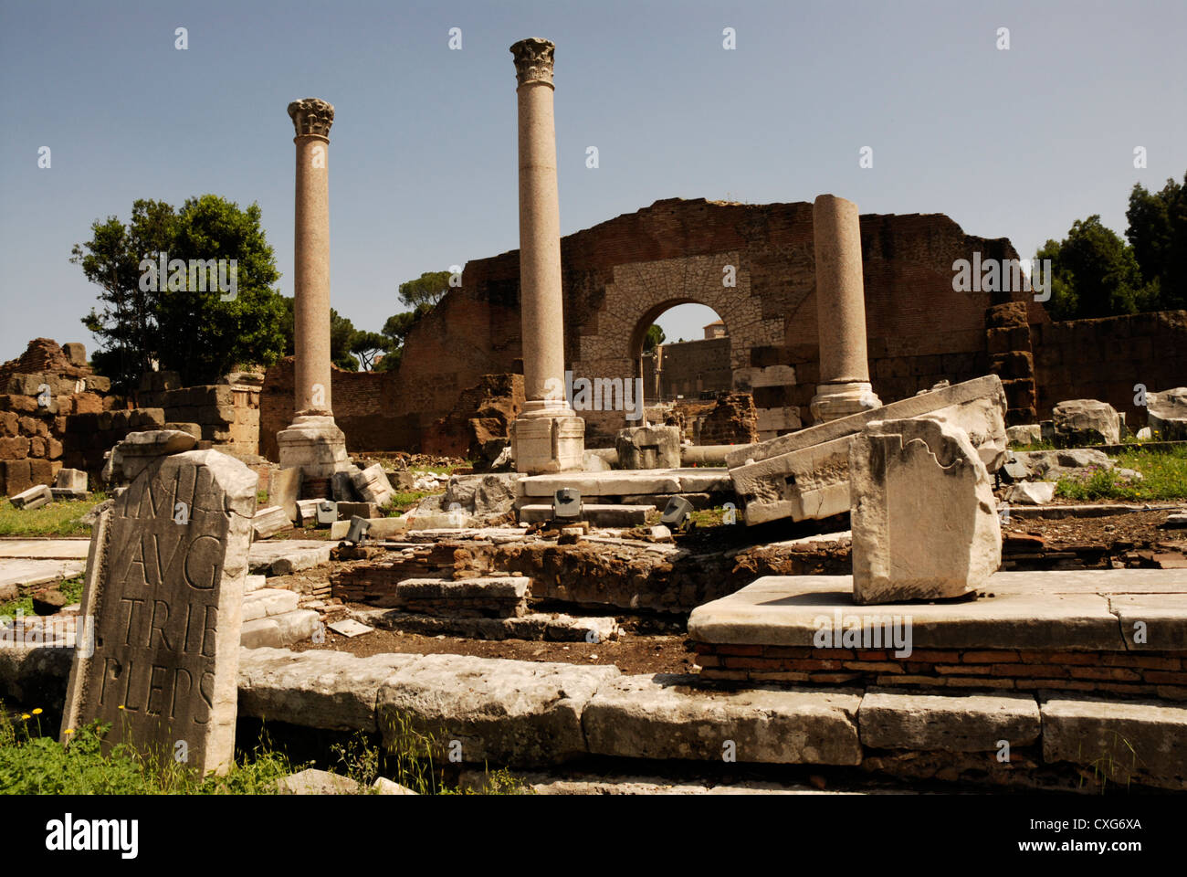 Forum de rome hi-res stock photography and images - Alamy