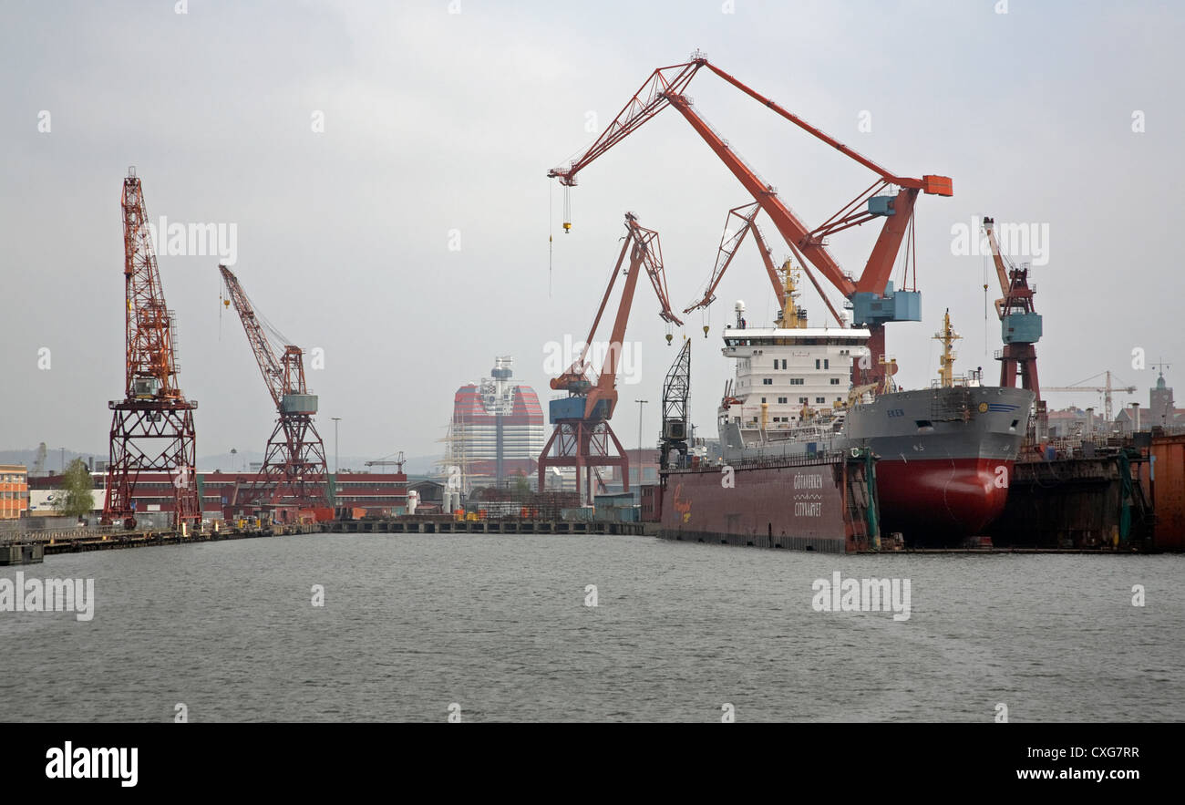 Sweden, Gothenburg, Port Stock Photo - Alamy