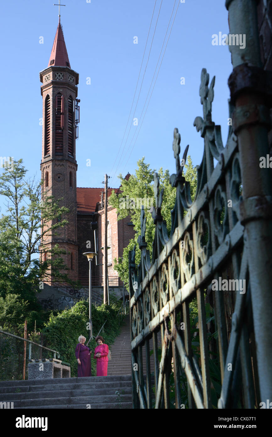 Church in Gubin Stock Photo - Alamy