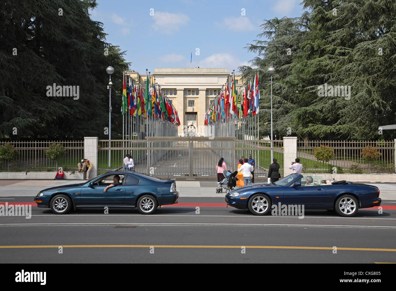 Geneva traffic sign hi-res stock photography and images - Alamy