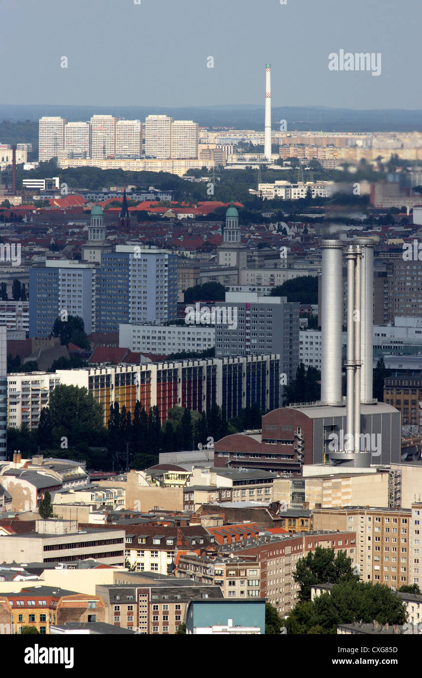 Aerial vertical view berlin skyline hi-res stock photography and images ...