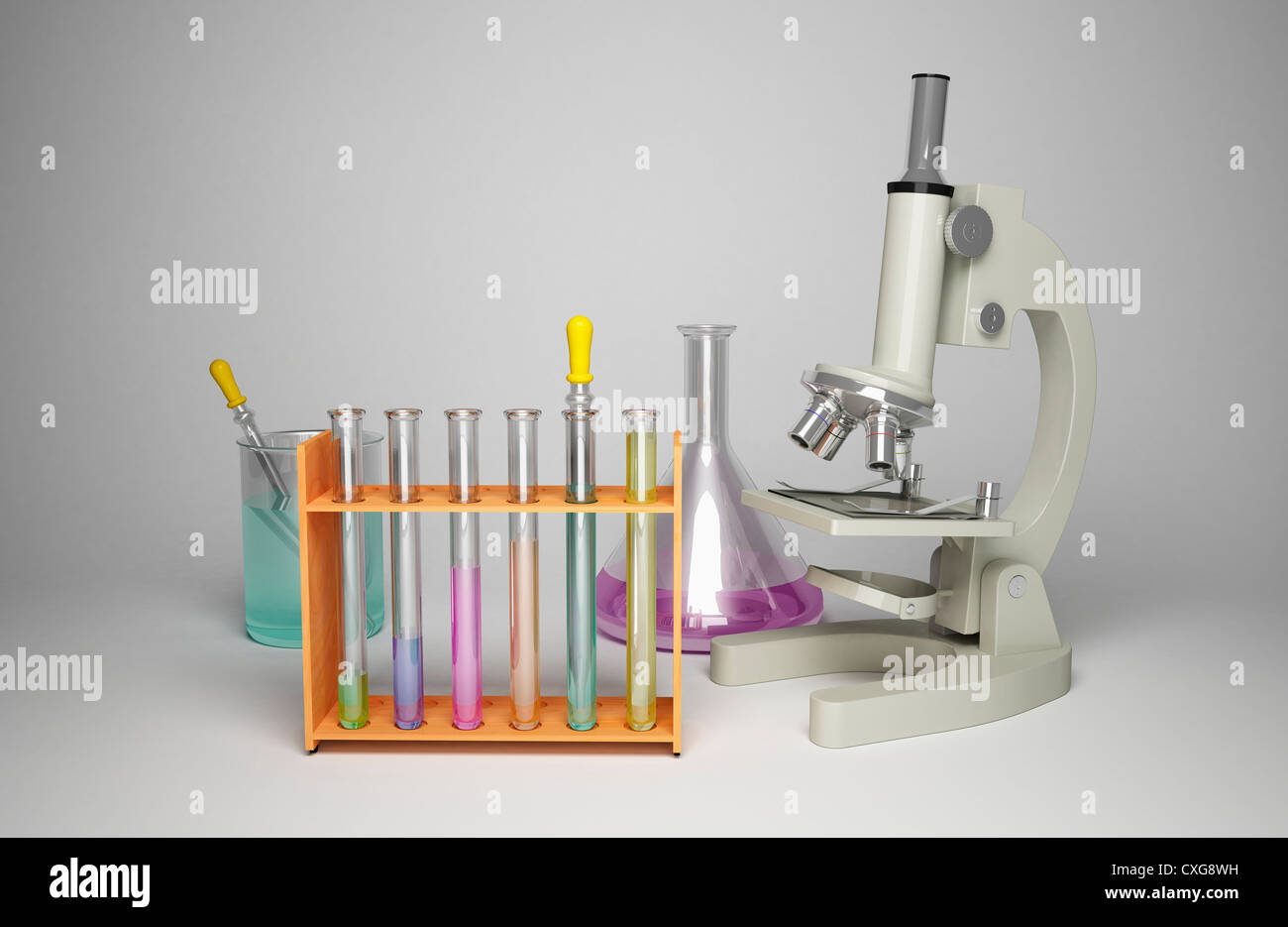 scientific experiment instruments Stock Photo - Alamy