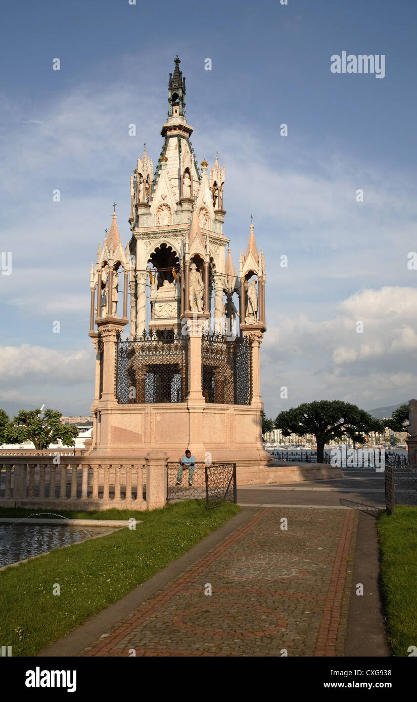 Switzerland, Geneva, Brunswick Monument Stock Photo - Alamy