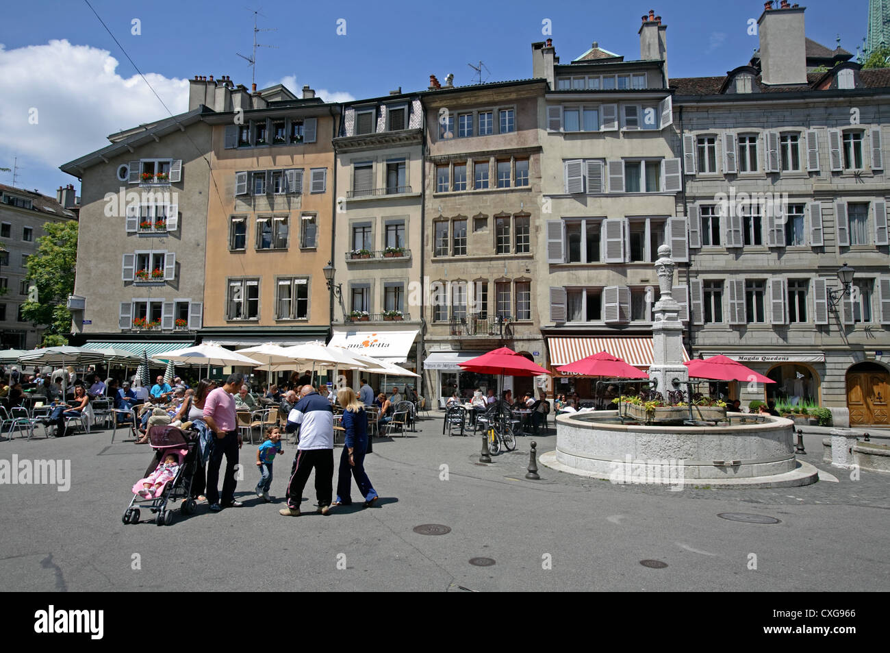 Switzerland, Geneva, Old Town Stock Photo - Alamy