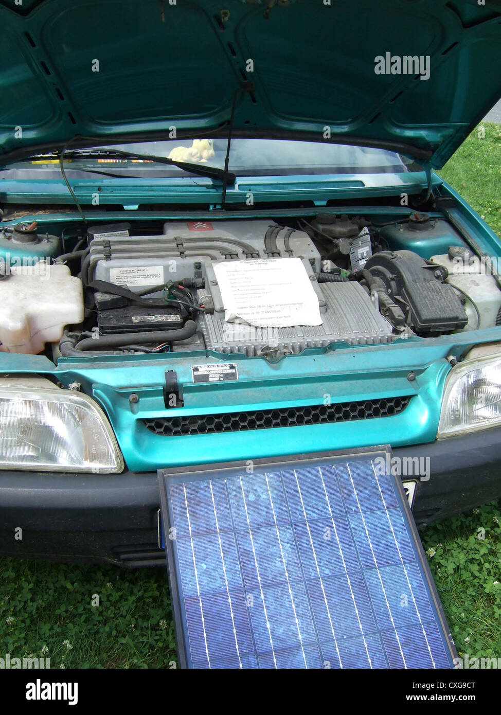 Berlin, small cars with electric motor Stock Photo - Alamy