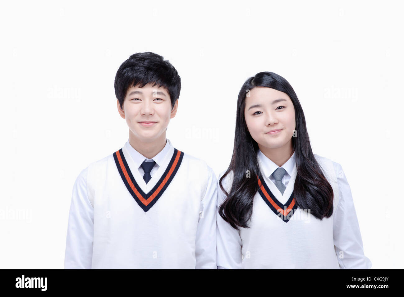 students standing together Stock Photo - Alamy