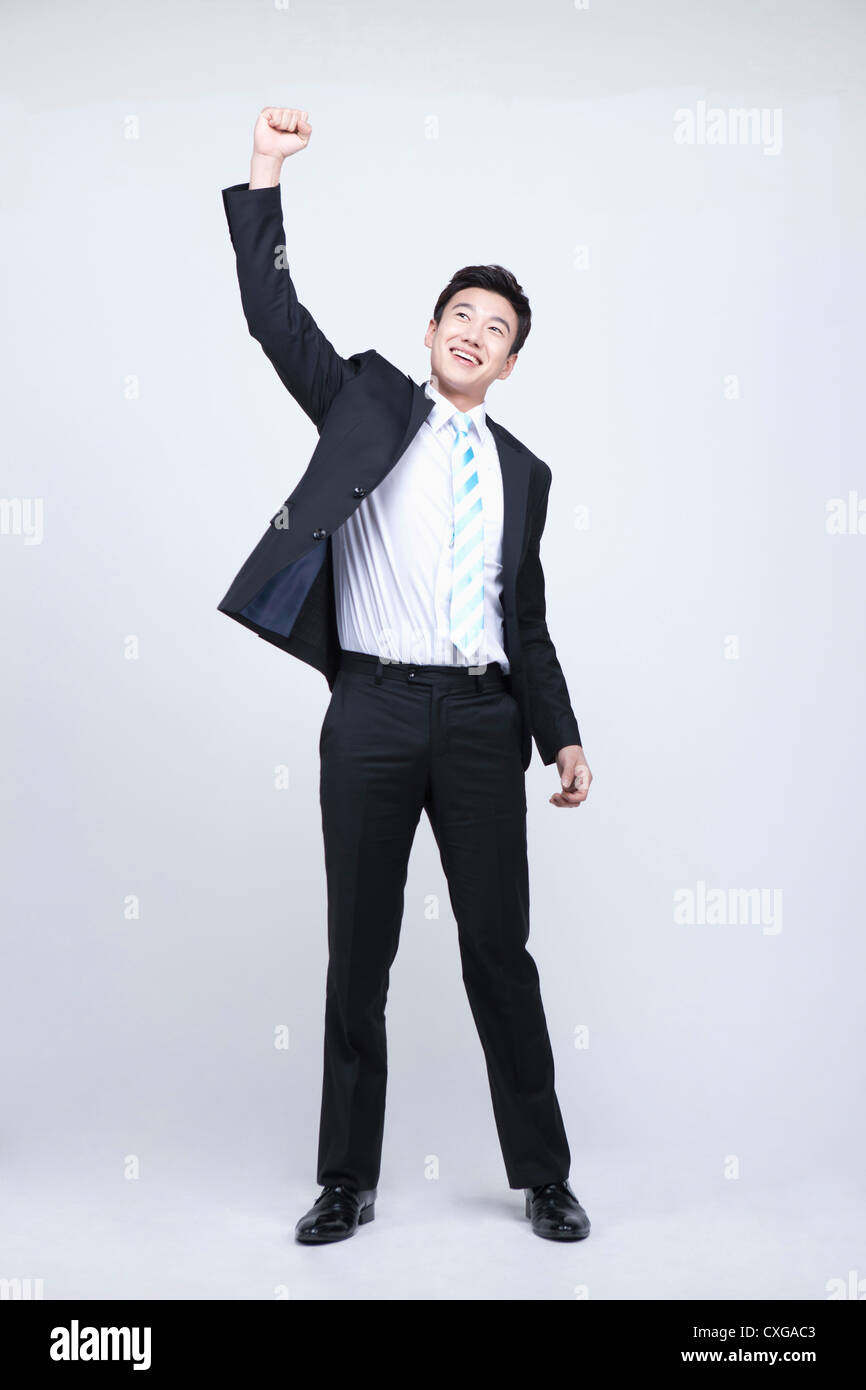 man raising up his fist Stock Photo - Alamy man raising up his fist Stock Photo - Alamy