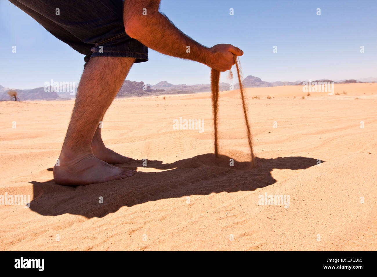 Hand desert hi-res stock photography and images - Alamy