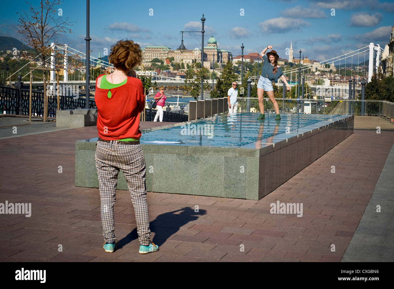 Hungary, Budapest, daily life Stock Photo - Alamy