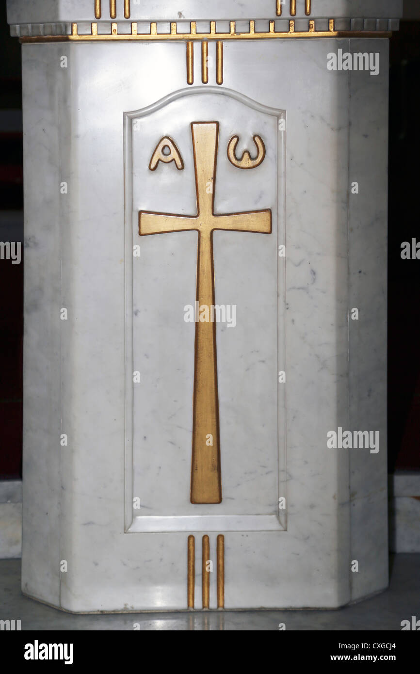 Surrey England Sutton Church of Our Lady Of The Rosary Cross Detail ...