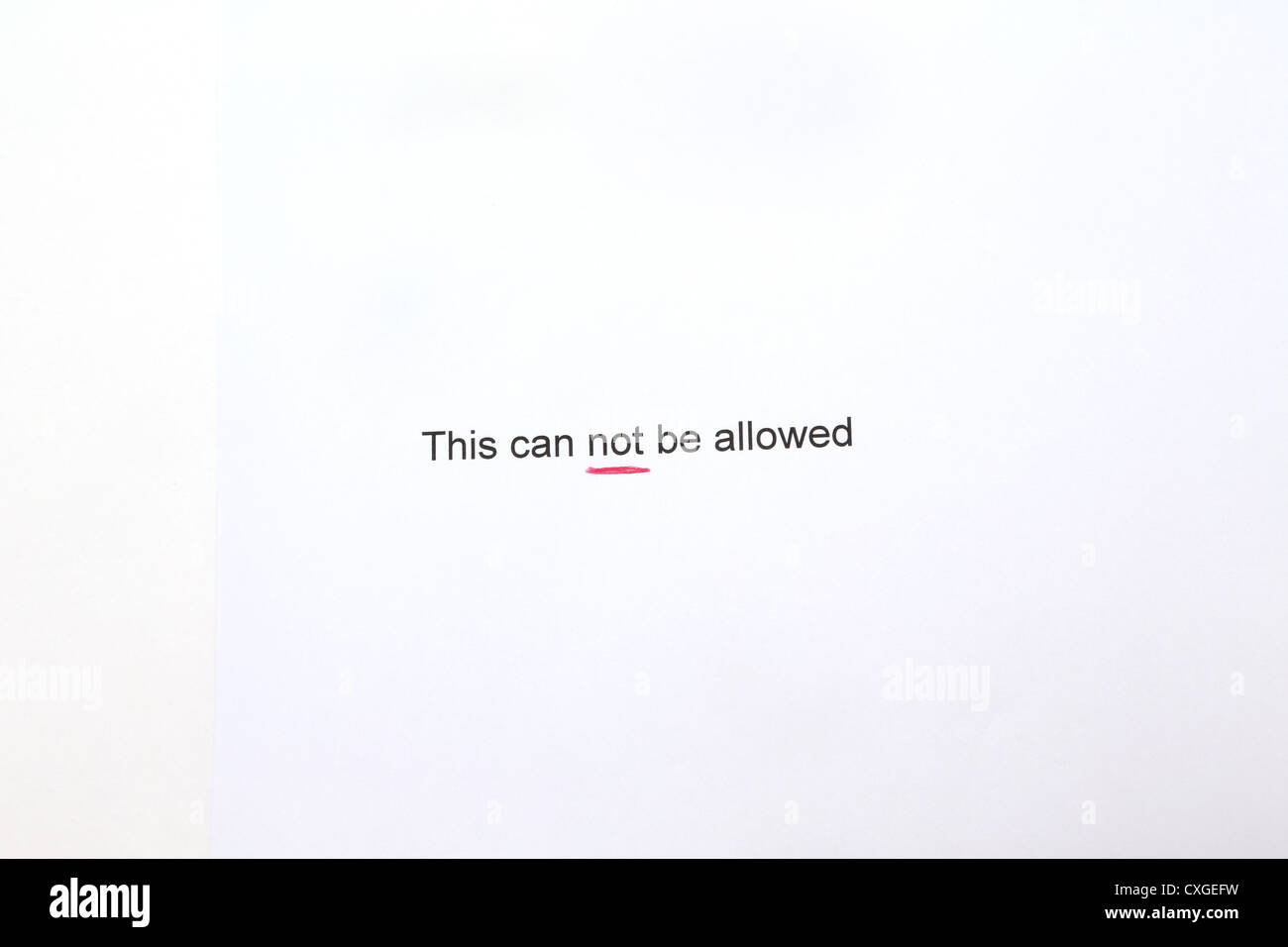 Underlined hi-res stock photography and images - Alamy