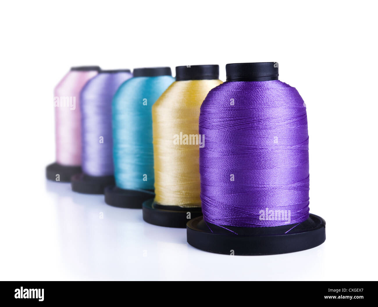 Plastic spools hi-res stock photography and images - Alamy