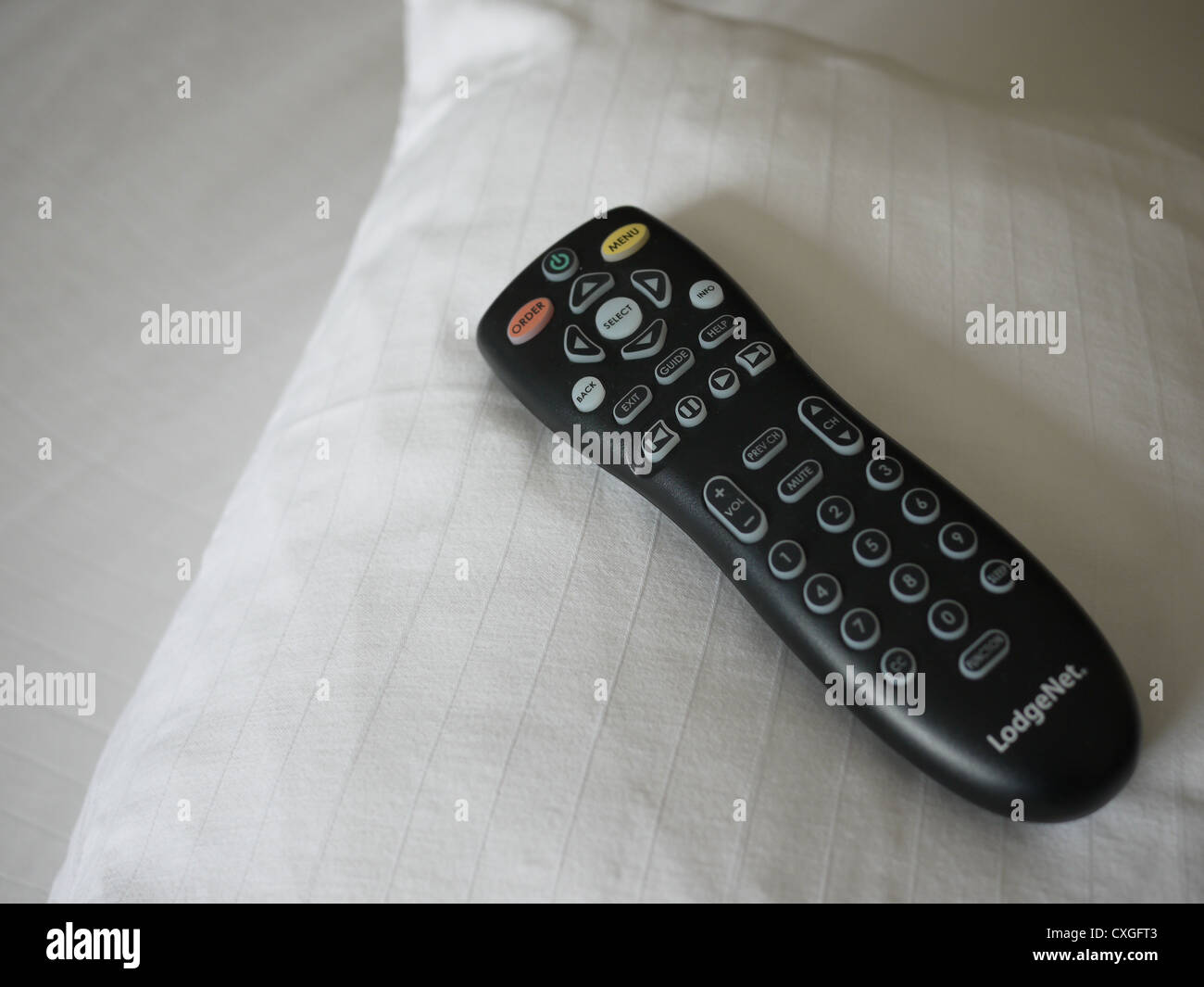 Tv with remote hi-res stock photography and images - Alamy