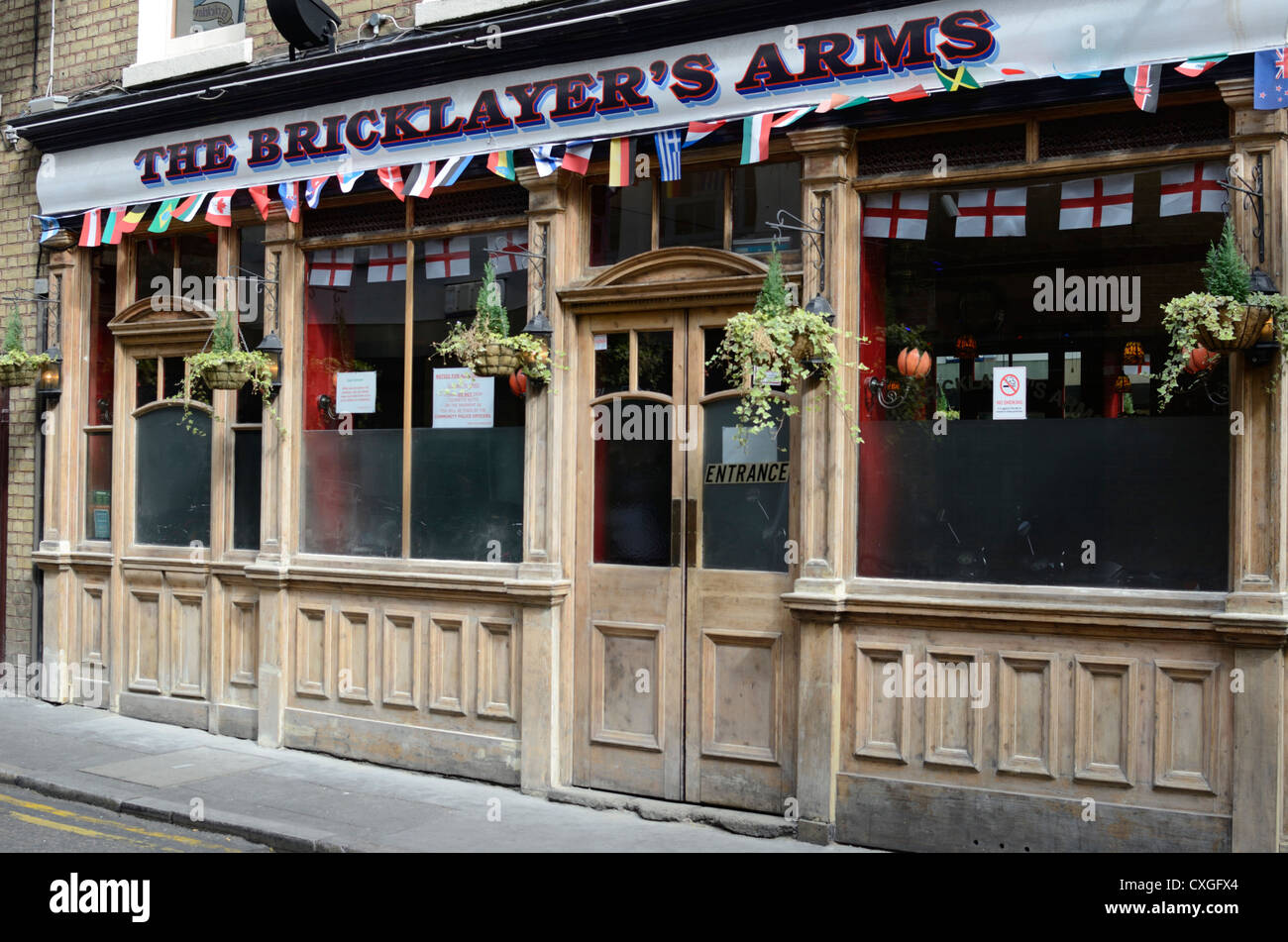 Bricklayers arms pub london hi-res stock photography and images - Alamy