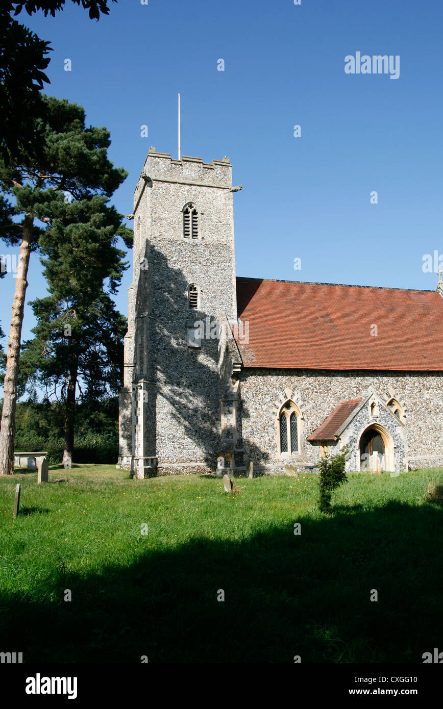 St Peters church Sibton Suffolk England UK Stock Photo - Alamy