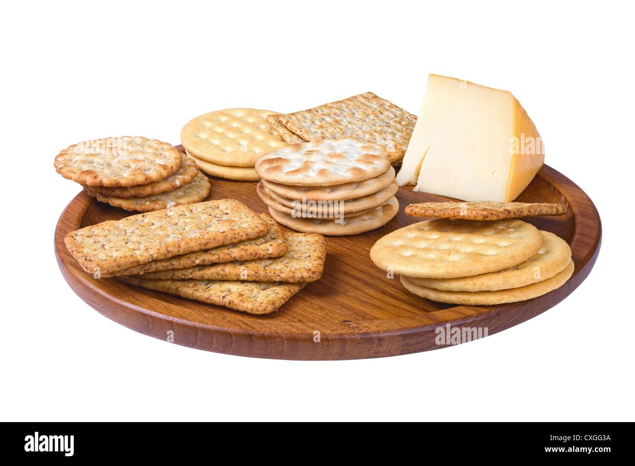 Crackers plate Cut Out Stock Images & Pictures - Alamy