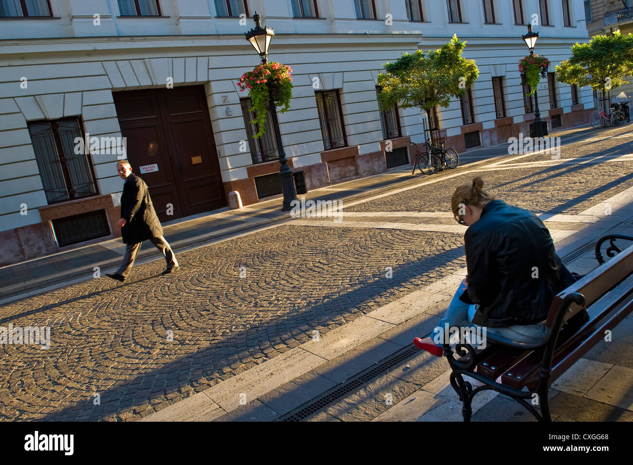 Hungary, Budapest, daily life Stock Photo - Alamy