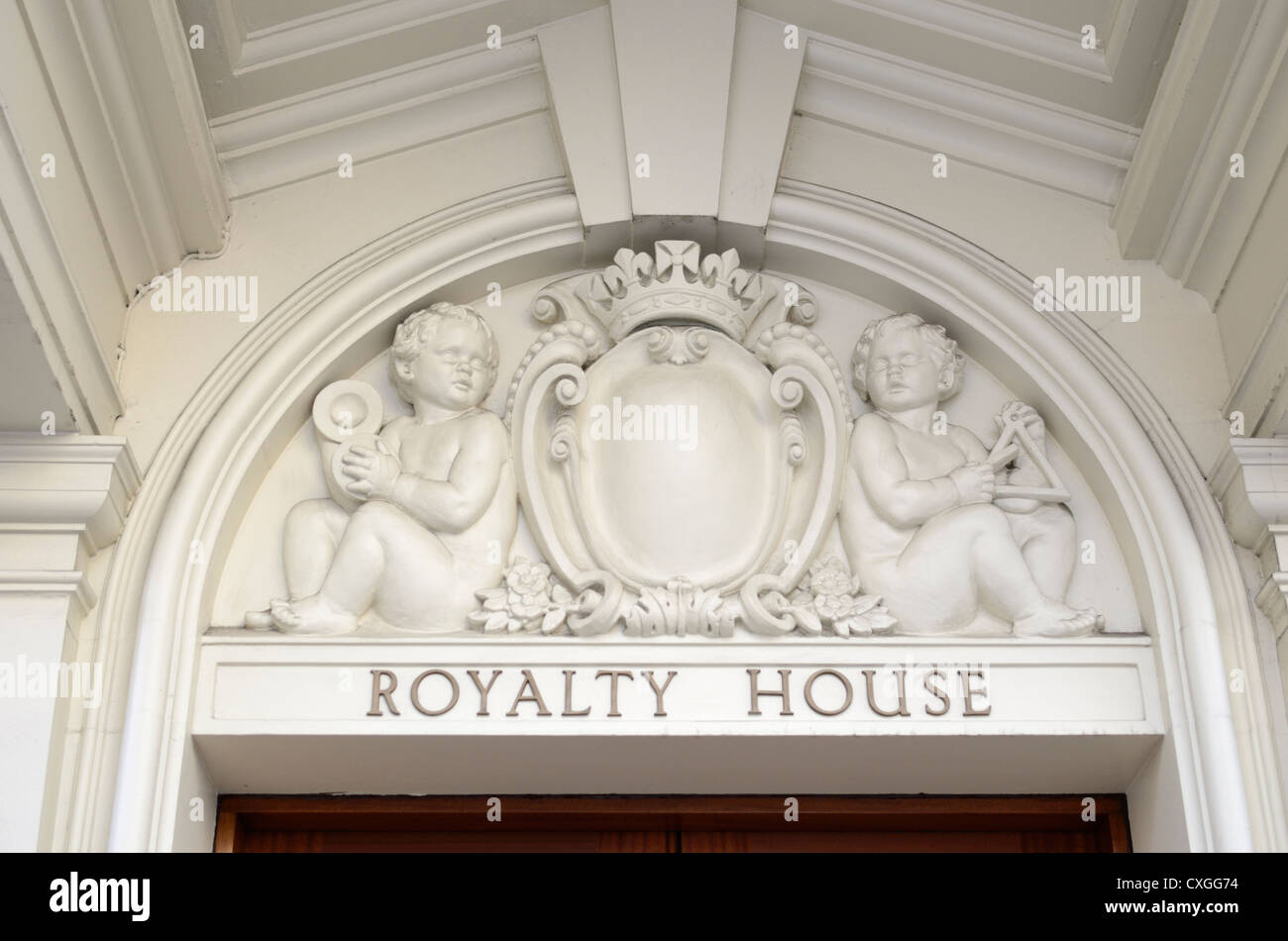 Royalty House in Dean Street, Soho, London, England Stock Photo - Alamy