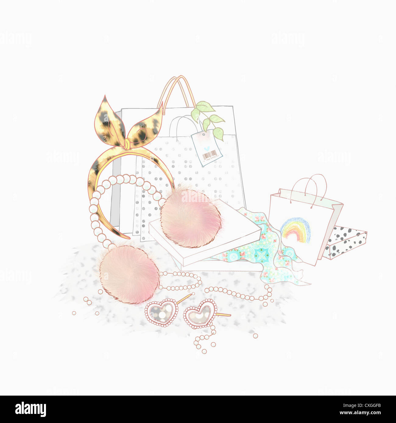 woman accessories background Stock Photo - Alamy
