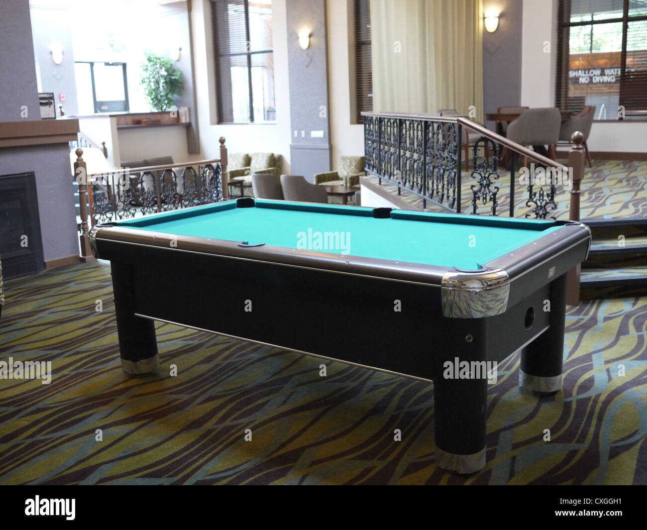 pool table "no balls Stock Photo - Alamy