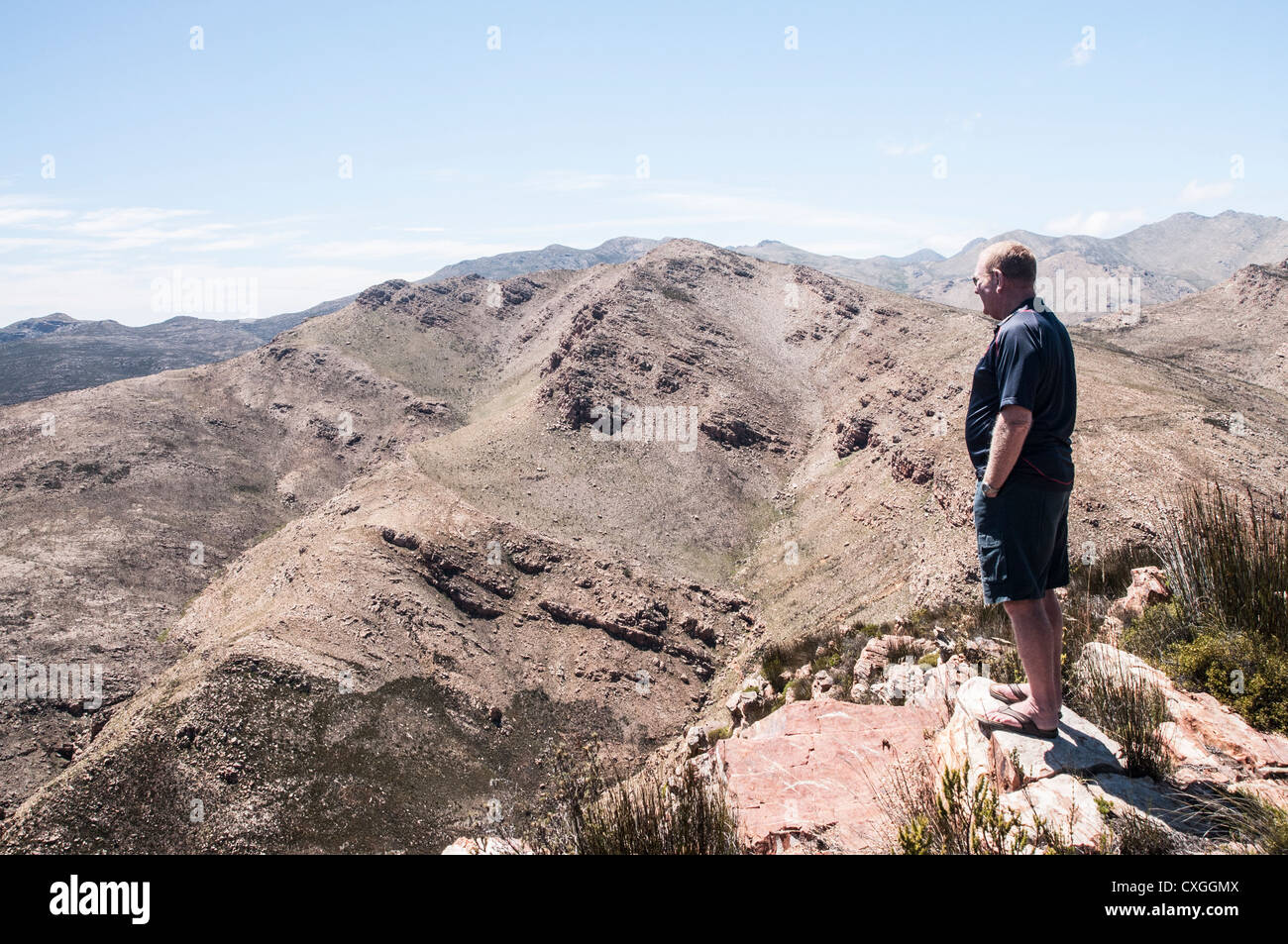 The Hell, South Africa, Gamkaskloof, Swartberg reserve, valley ...