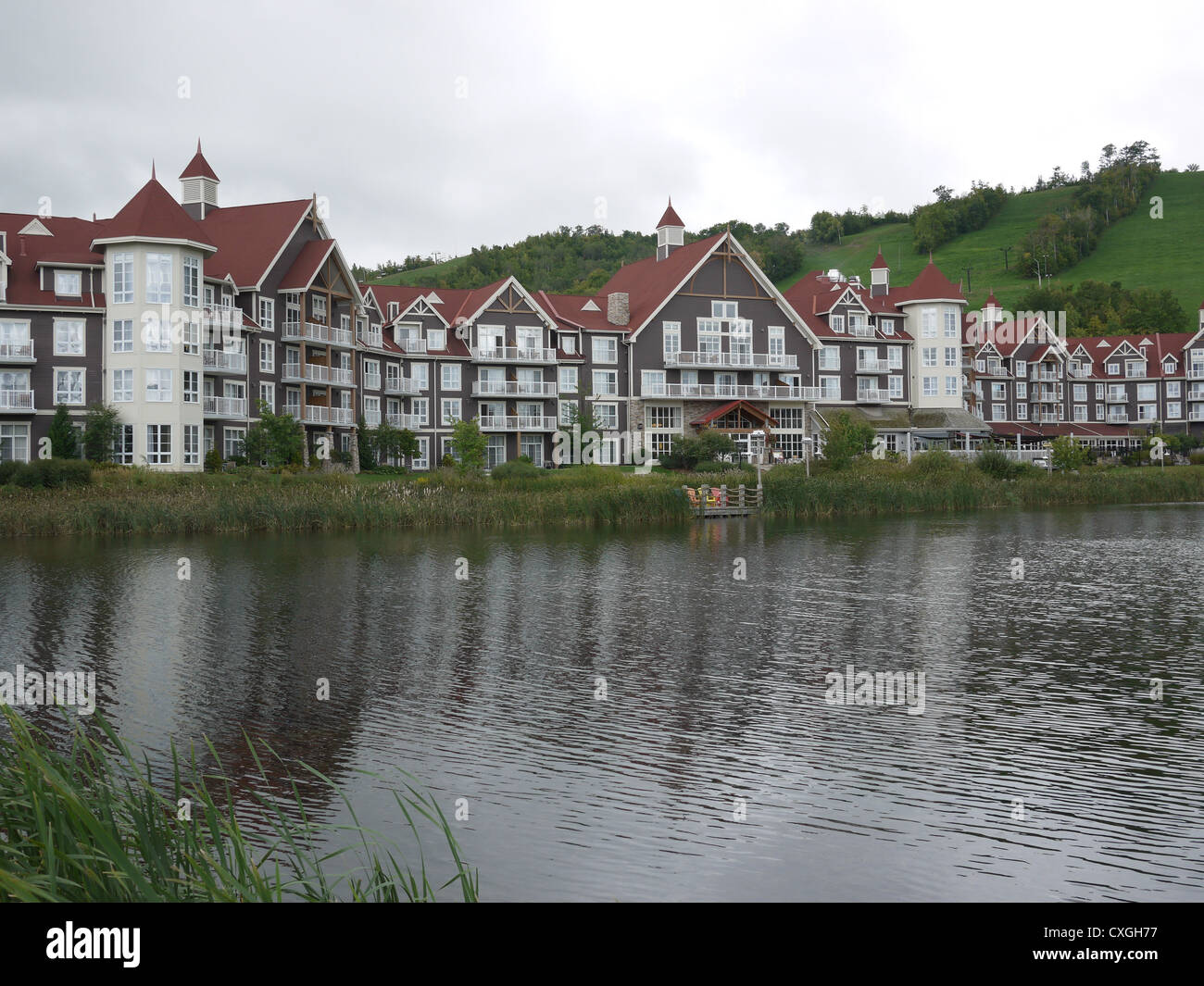 blue mountain ski resort summer collingwood ontario canada Stock Photo ...