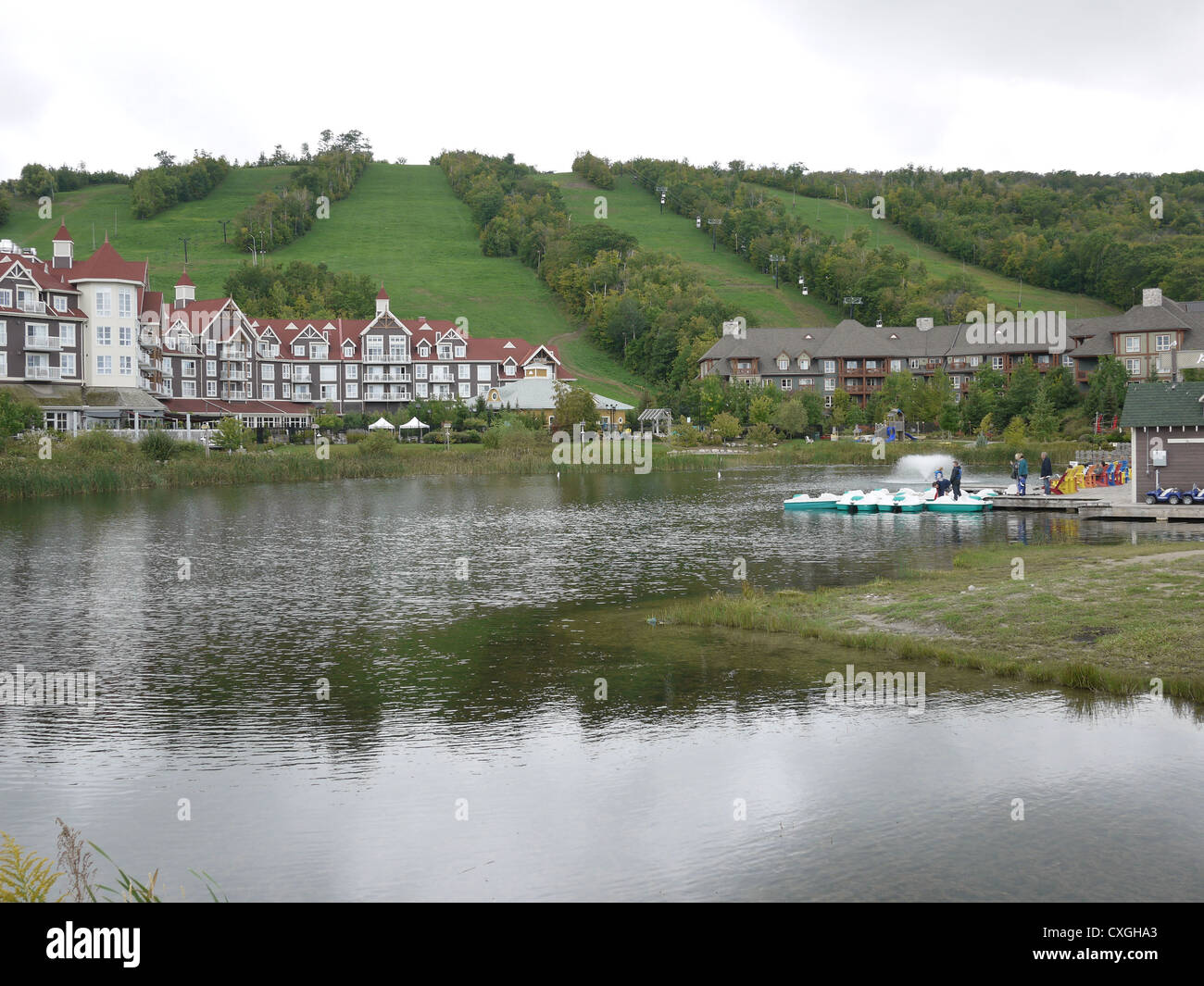 blue mountain resort collingwood ontario canada Stock Photo - Alamy